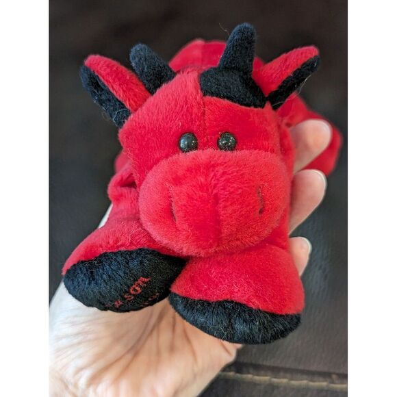 Stuffins | Toys | Crimson Cow Red New Stuffins Plush Lumpys Bean Bag ...